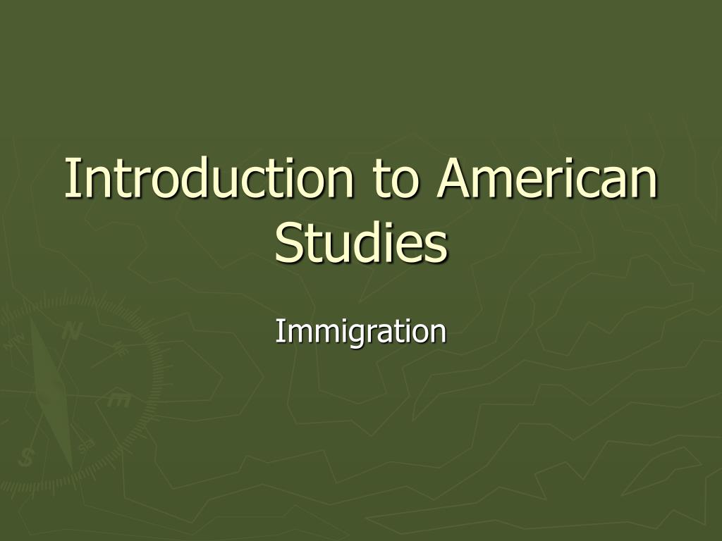 PPT - Introduction to American Studies PowerPoint Presentation, free ...