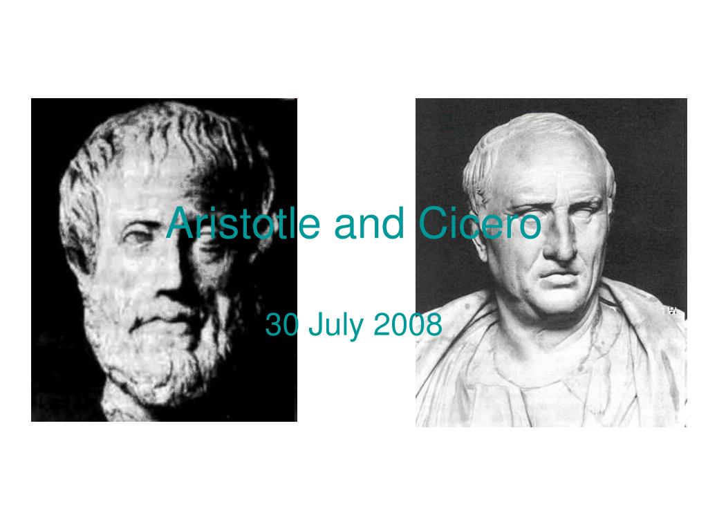 PPT - Aristotle and Cicero PowerPoint Presentation, free download - ID ...