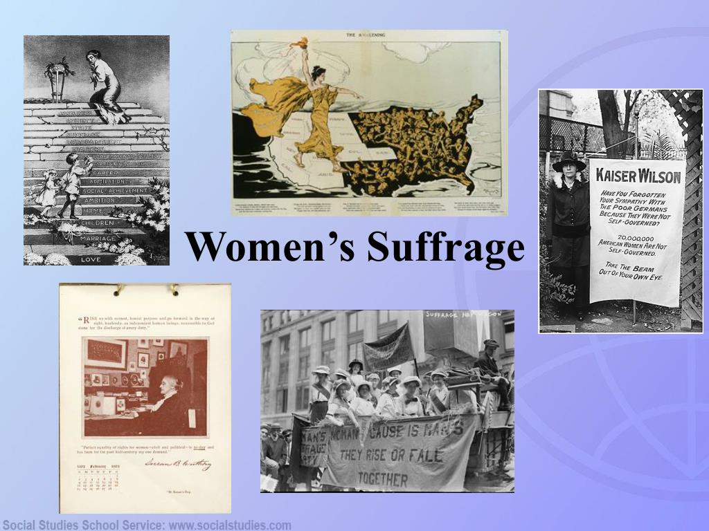 PPT - Women’s Suffrage PowerPoint Presentation, free download - ID:1002420