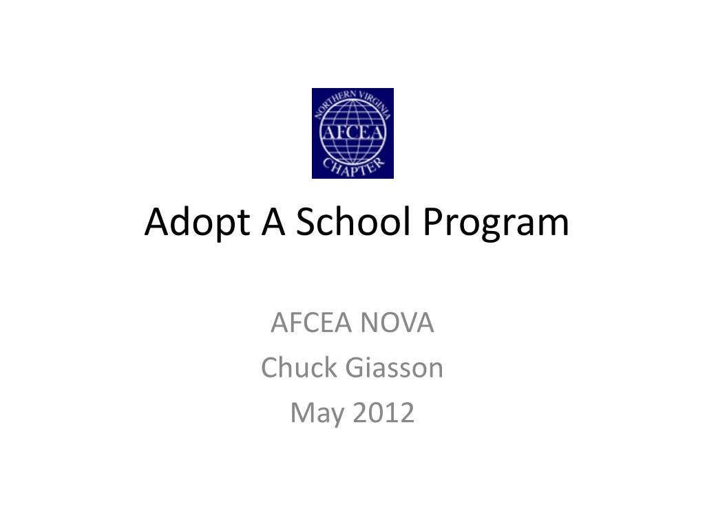 PPT - Adopt A School Program PowerPoint Presentation, free download ...