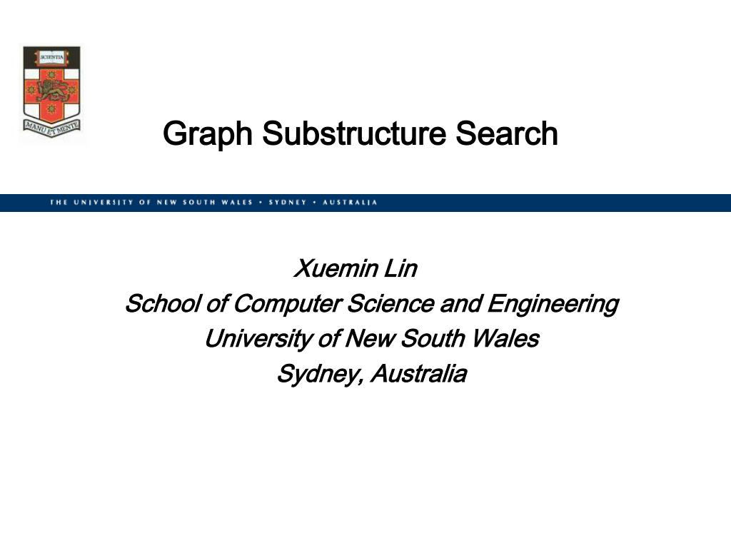 PPT - Substructure and Superstructure Search in Graph Databases: Applications and Algorithms ...