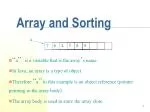 PPT - STRUKTUR DATA sorting array PowerPoint Presentation, free ...