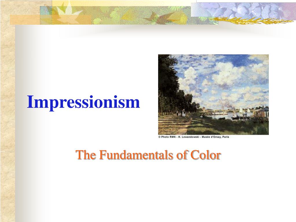 PPT - Impressionism PowerPoint Presentation, free download - ID:1005345