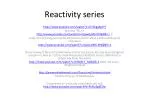 PPT - Reactivity series PowerPoint Presentation, free download - ID:495575