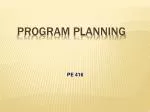 PPT - UNIT 6 EXTENSION PROGRAM PLANNING PowerPoint Presentation, free ...