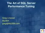 PPT - Performance Tuning in SQL Server PowerPoint Presentation, free ...