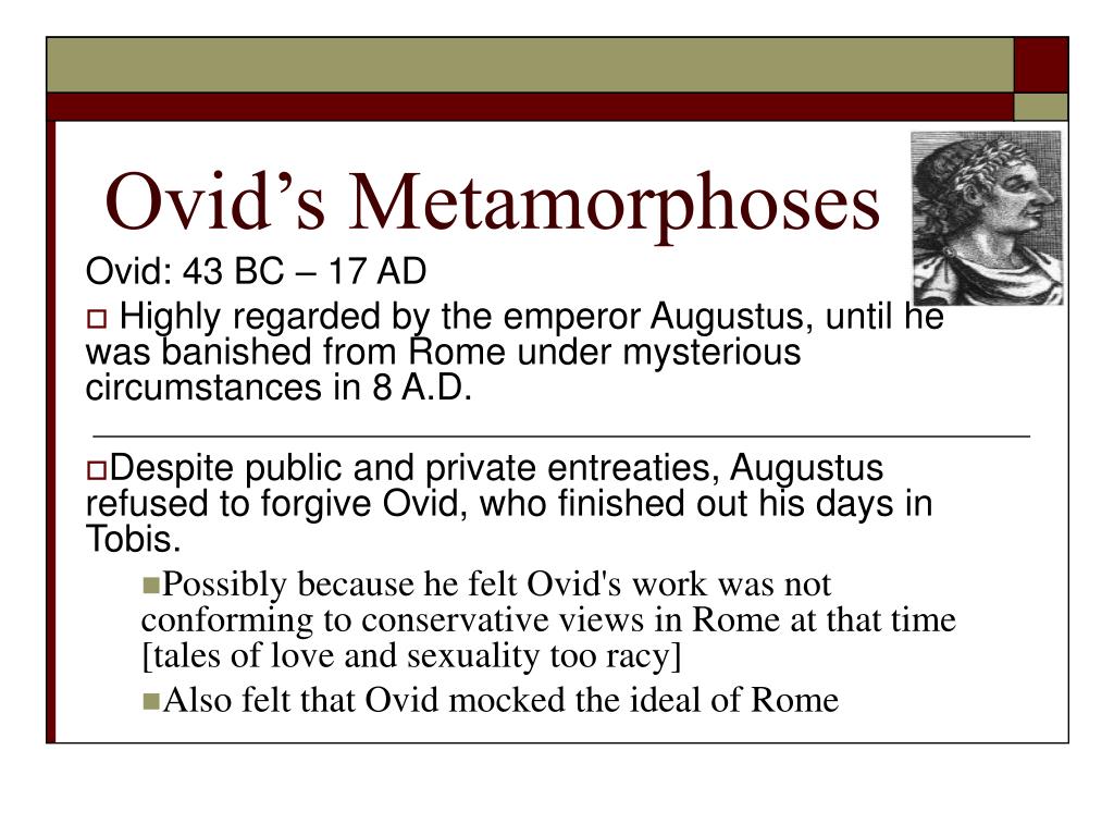 PPT - Ovid’s Metamorphoses PowerPoint Presentation, free download - ID ...