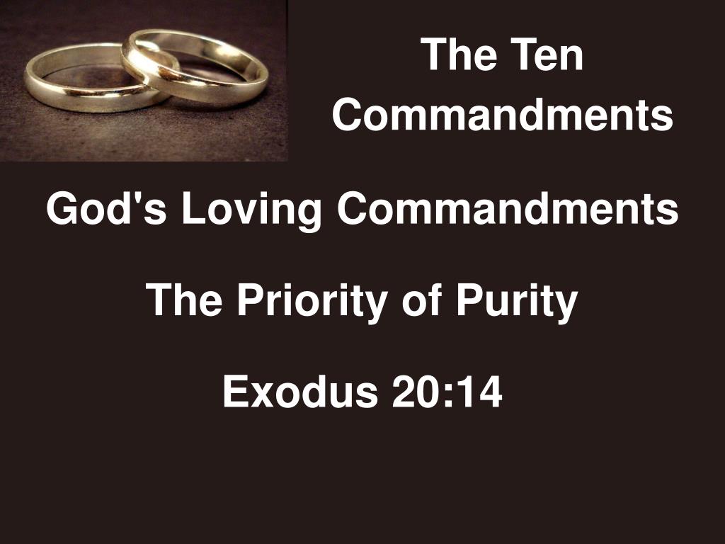 PPT - The Ten Commandments PowerPoint Presentation, free download - ID ...