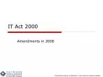 PPT - Information Technology Act 2000 PowerPoint Presentation, free ...