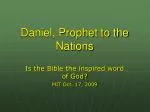 PPT - Daniel the Prophet PowerPoint Presentation, free download - ID ...