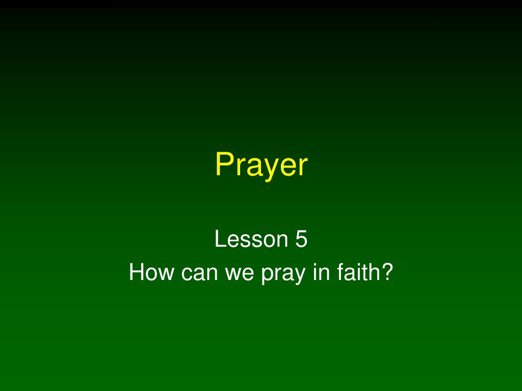 PPT - Prayer PowerPoint Presentation, free download - ID:1013470