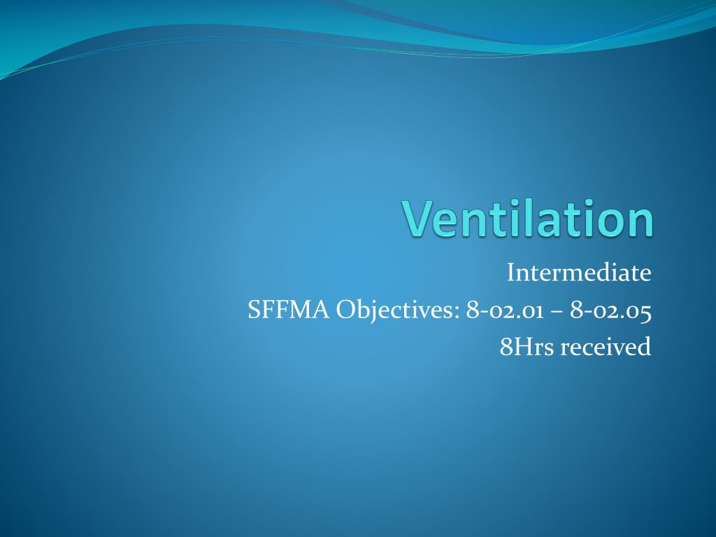 PPT - Ventilation PowerPoint Presentation, free download - ID:1013892