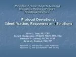 PPT - Protocol Deviations PowerPoint Presentation, free download - ID:2865264