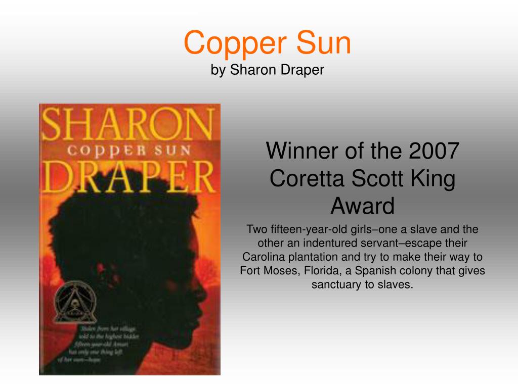 PPT - Copper Sun by Sharon Draper PowerPoint Presentation, free ...