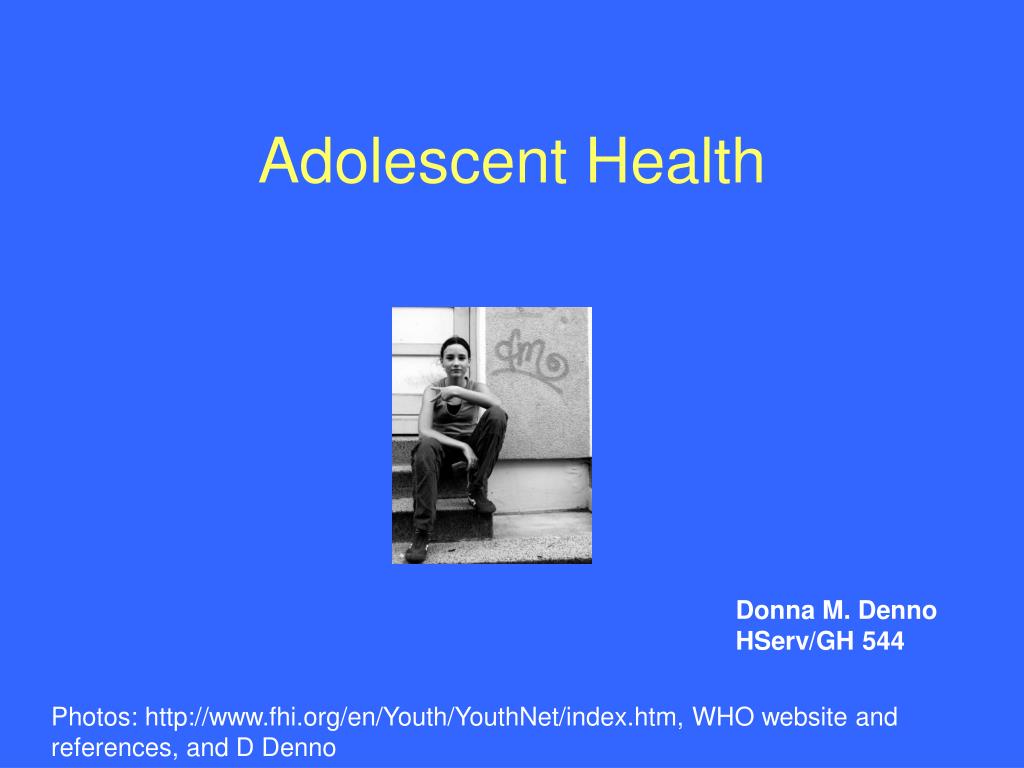 PPT - Adolescent Health PowerPoint Presentation, free download - ID:1016799