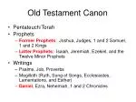 PPT - The Development of the Old Testament Canon, Part 1 PowerPoint ...