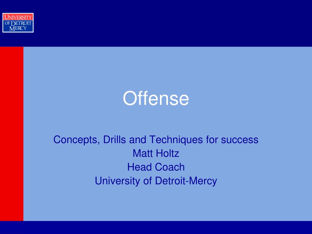 PPT - Offense PowerPoint Presentation, free download - ID:1017168