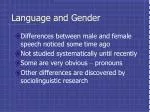 PPT - Language and Gender PowerPoint Presentation, free download - ID ...
