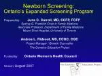 PPT - The Newborn Screening System PowerPoint Presentation, free ...
