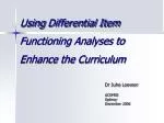 PPT - Using the PADI Framework to Design an Item PowerPoint ...