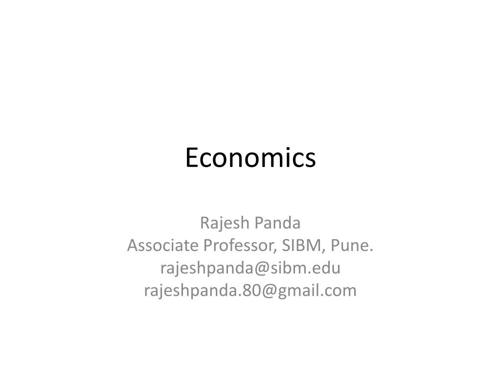 PPT - Economics PowerPoint Presentation, free download - ID:1021907