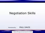PPT - Negotiation Skills PowerPoint Presentation, free download - ID ...