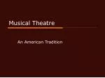 PPT - Musical Theatre History PowerPoint Presentation, free download ...