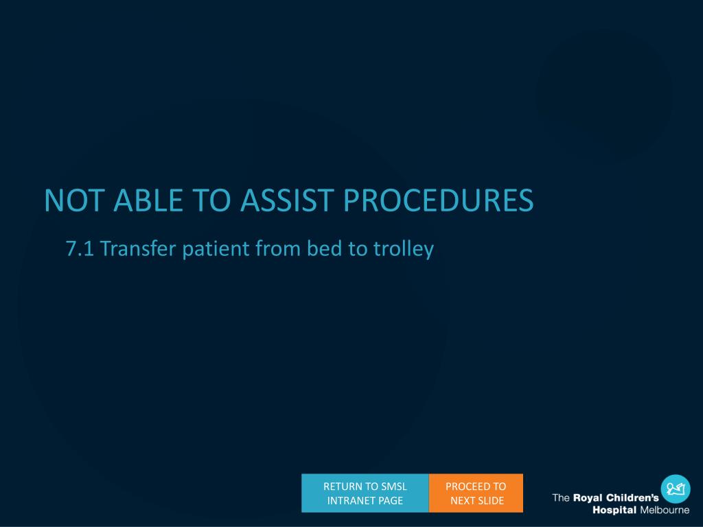 PPT - NOT ABLE TO ASSIST PROCEDURES PowerPoint Presentation, free ...