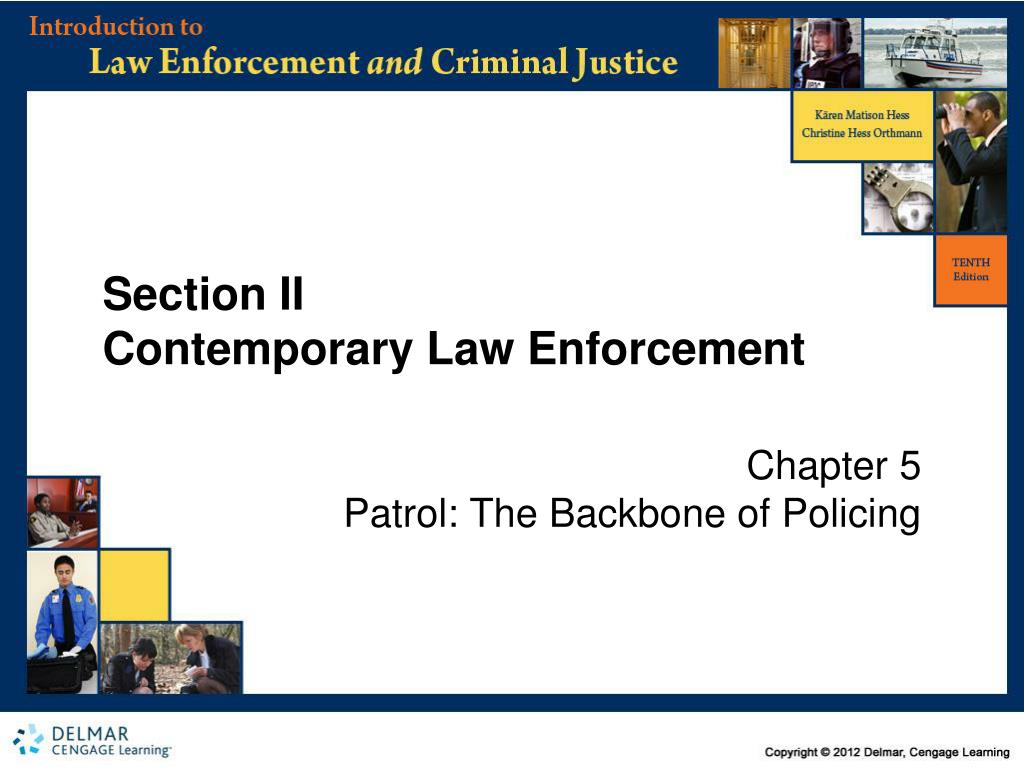 PPT - Section II Contemporary Law Enforcement PowerPoint Presentation ...