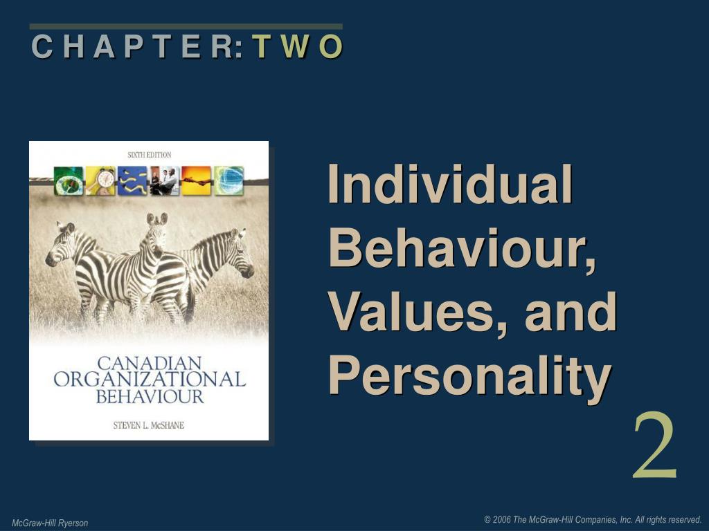 PPT - Individual Behaviour, Values, and Personality PowerPoint ...