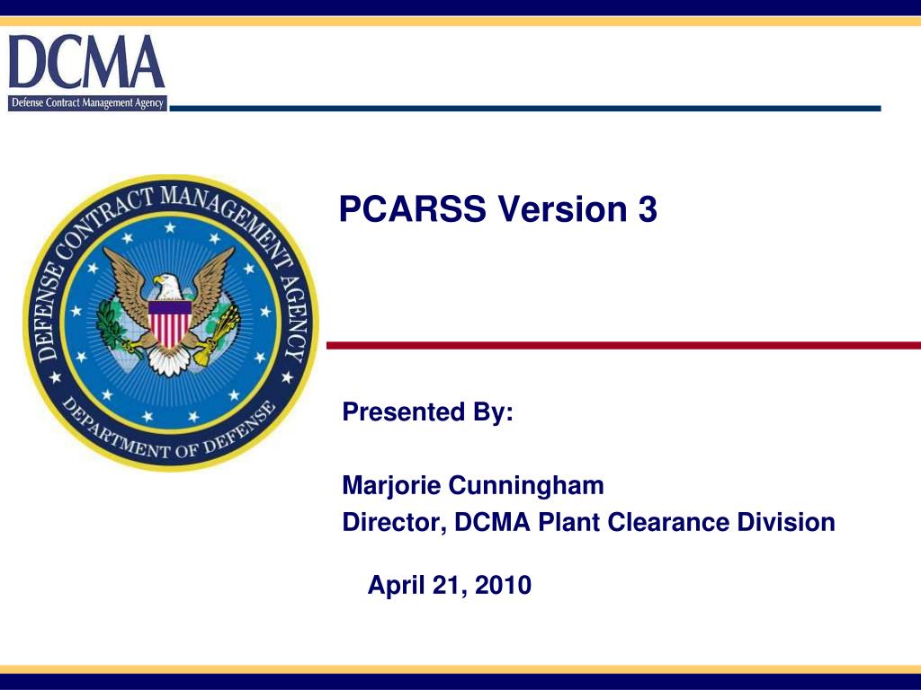 PPT - PCARSS Version 3 PowerPoint Presentation, free download - ID:1027858