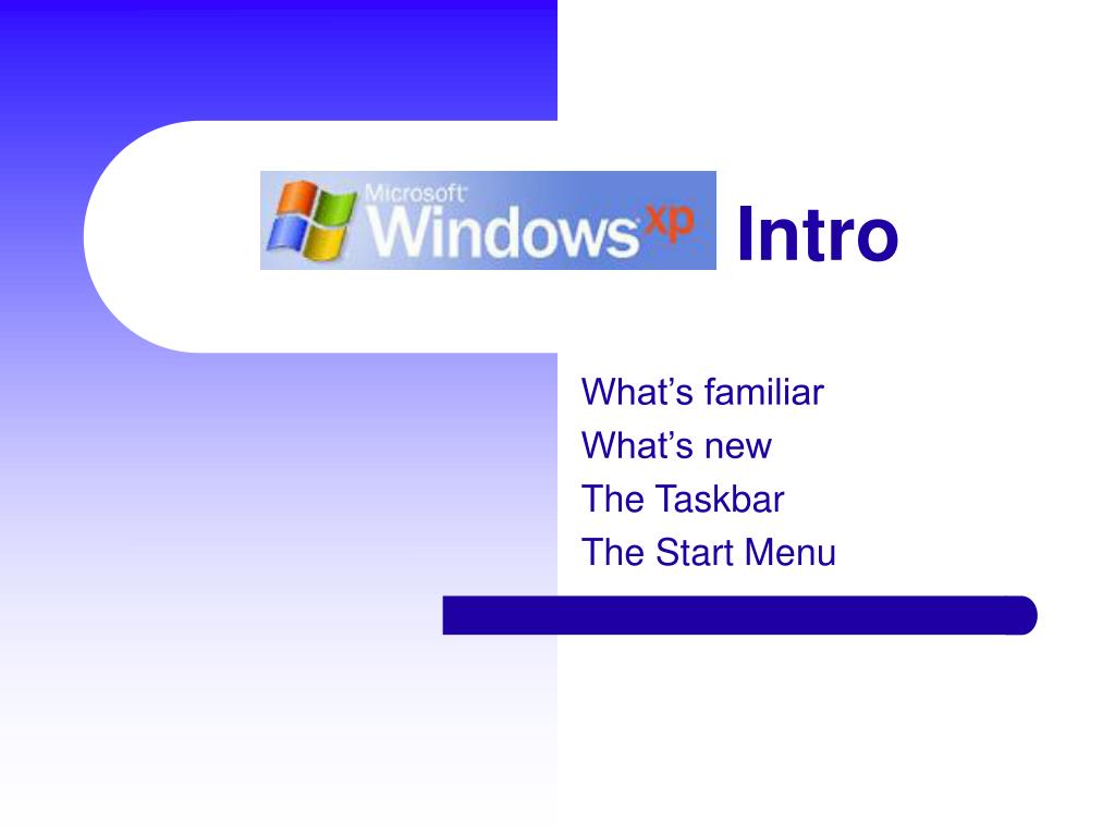 PPT - Windows XP Intro PowerPoint Presentation, free download - ID:1030202