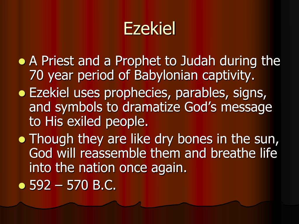 PPT - Ezekiel PowerPoint Presentation, free download - ID:1030907