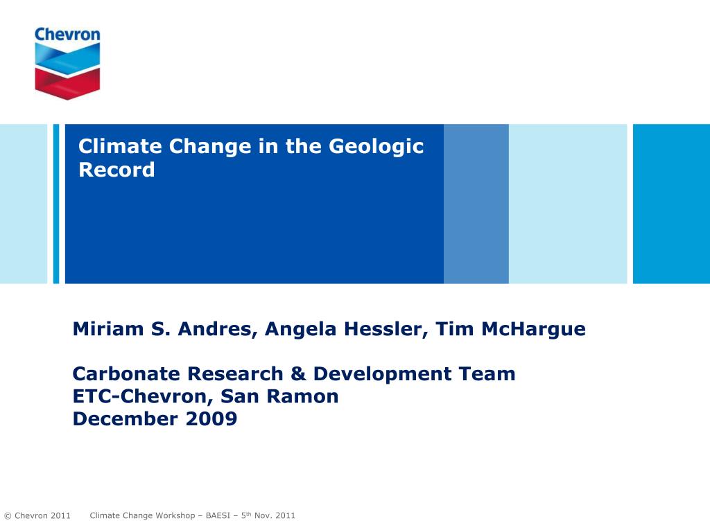 PPT - Climate Change in the Geologic Record PowerPoint Presentation ...