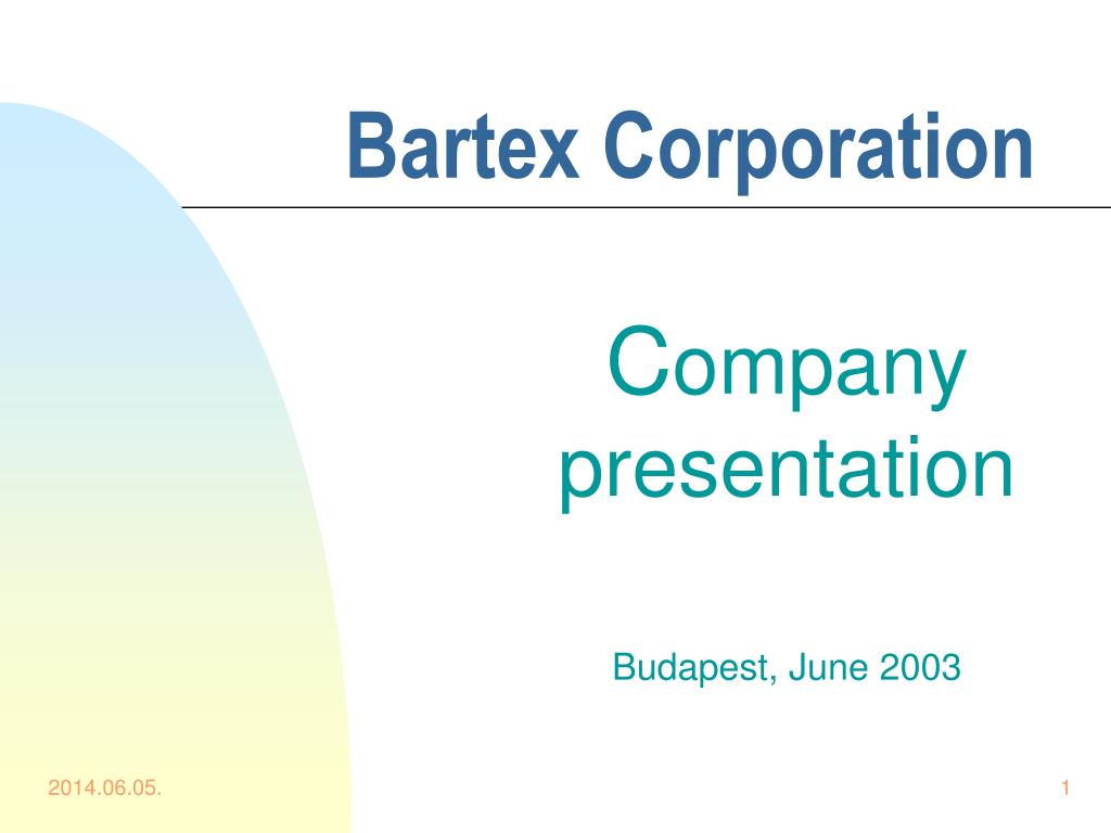 PPT - Bartex Corporation PowerPoint Presentation, free download - ID ...