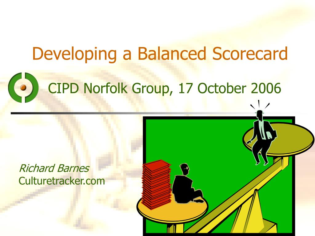 PPT - Developing a Balanced Scorecard PowerPoint Presentation, free ...
