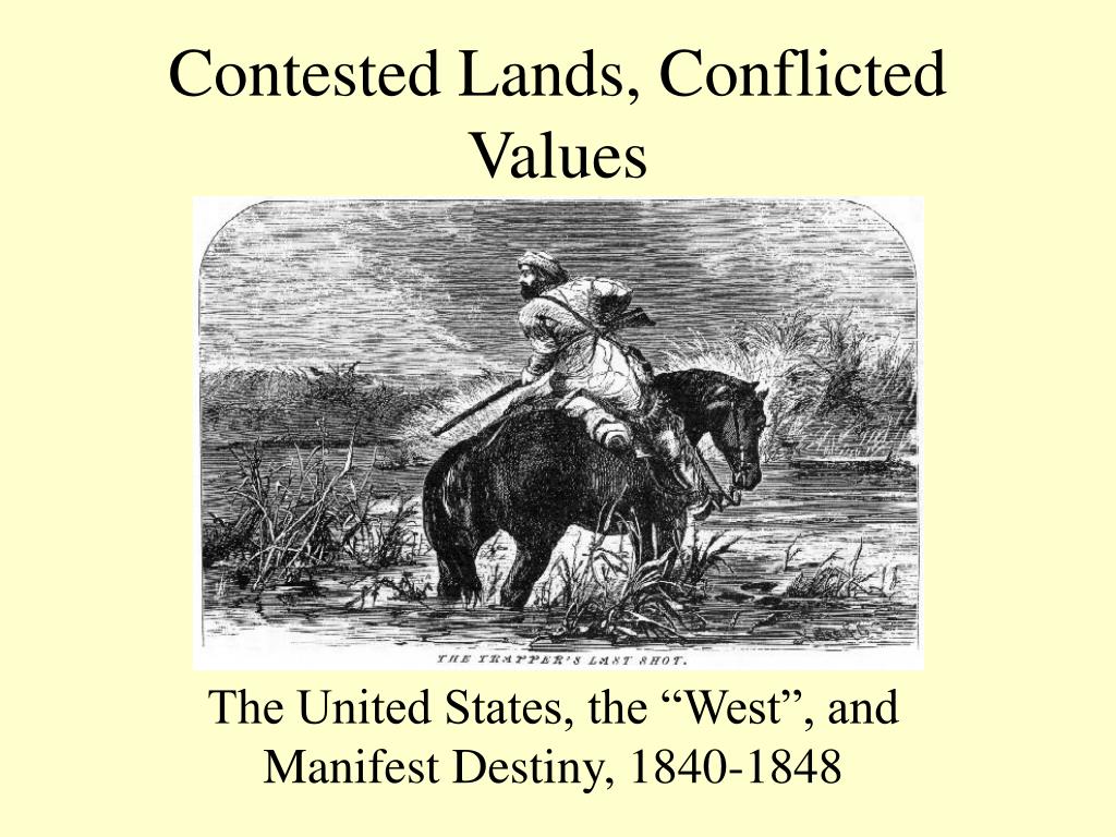 PPT - Contested Lands, Conflicted Values PowerPoint Presentation, free ...