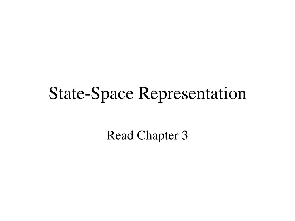 PPT - State-Space Representation PowerPoint Presentation, free download ...