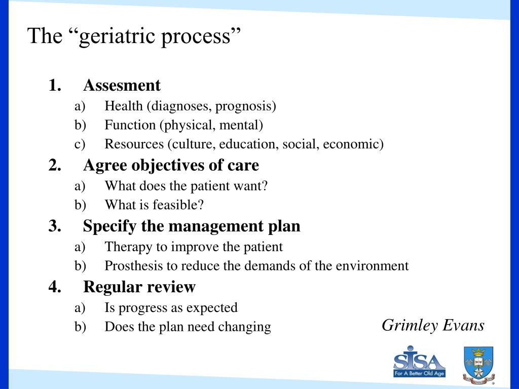 PPT - The “geriatric process” PowerPoint Presentation, free download ...