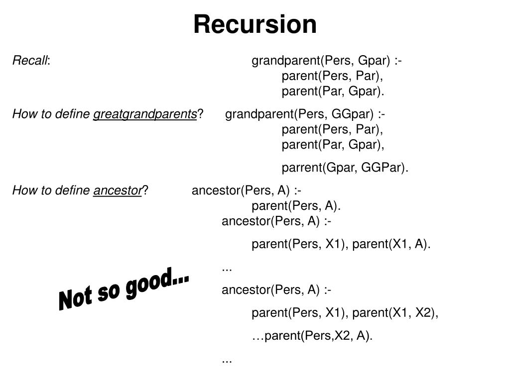 PPT - Recursion PowerPoint Presentation, free download - ID:1040308