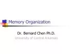 PPT - MEMORY ORGANIZATION PowerPoint Presentation, free download - ID ...