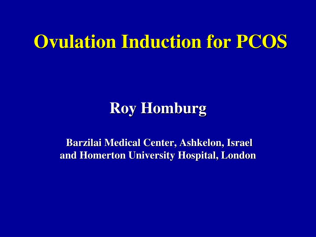 PPT - Ovulation Induction for PCOS PowerPoint Presentation, free ...