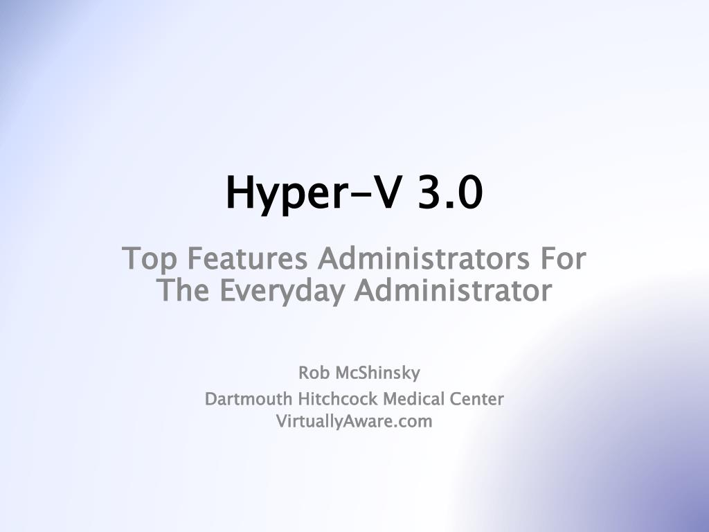 PPT - Hyper-V 3.0 PowerPoint Presentation, free download - ID:1044454