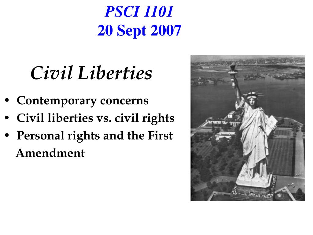 PPT - Civil Liberties PowerPoint Presentation, free download - ID:1047008