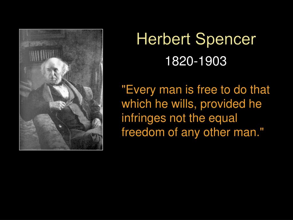 PPT - Herbert Spencer PowerPoint Presentation, free download - ID:1047644