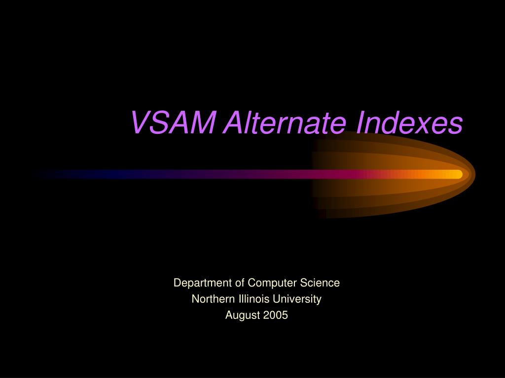 PPT - VSAM Alternate Indexes PowerPoint Presentation, free download - ID:1047763