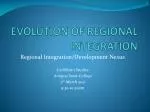 PPT - Regional Integration PowerPoint Presentation, free download - ID ...