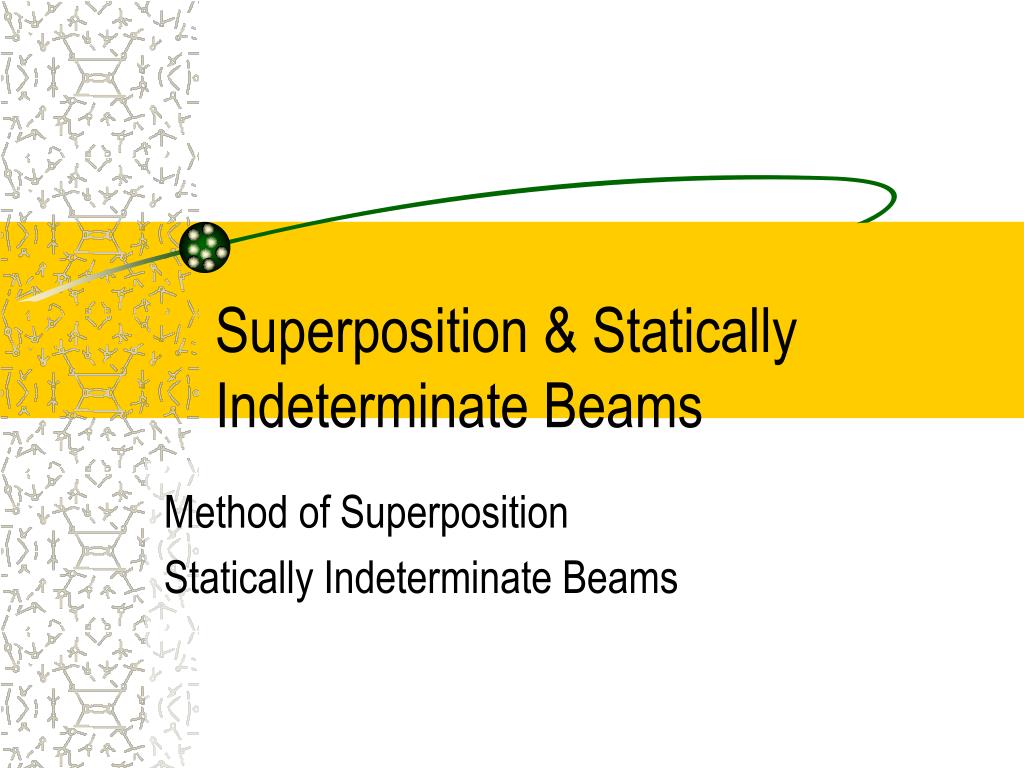 PPT - Superposition & Statically Indeterminate Beams PowerPoint ...