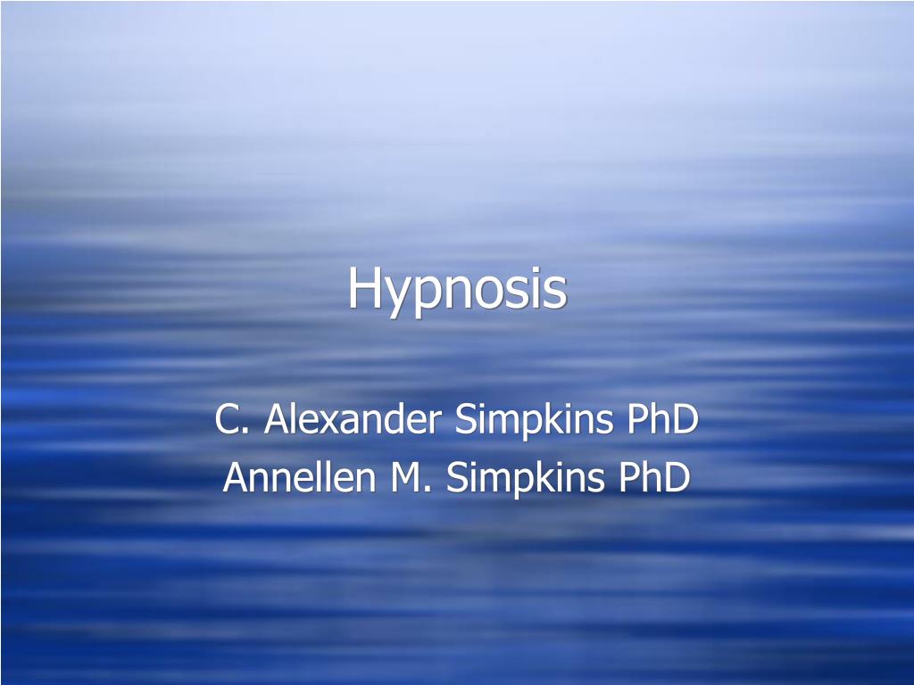 PPT - Evolution of Hypnosis: From Mesmer to Modern Research PowerPoint ...