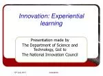 PPT - Experiential Learning PowerPoint Presentation, free download - ID ...